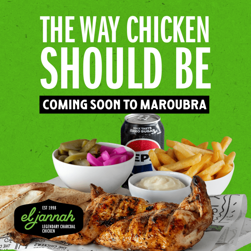 El Jannah Maroubra | Charcoal Chicken Opening May 2026